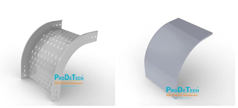 Cút 90 độ xuống máng cáp đột lỗ bán kính cong - Prodetech One Member Co ...